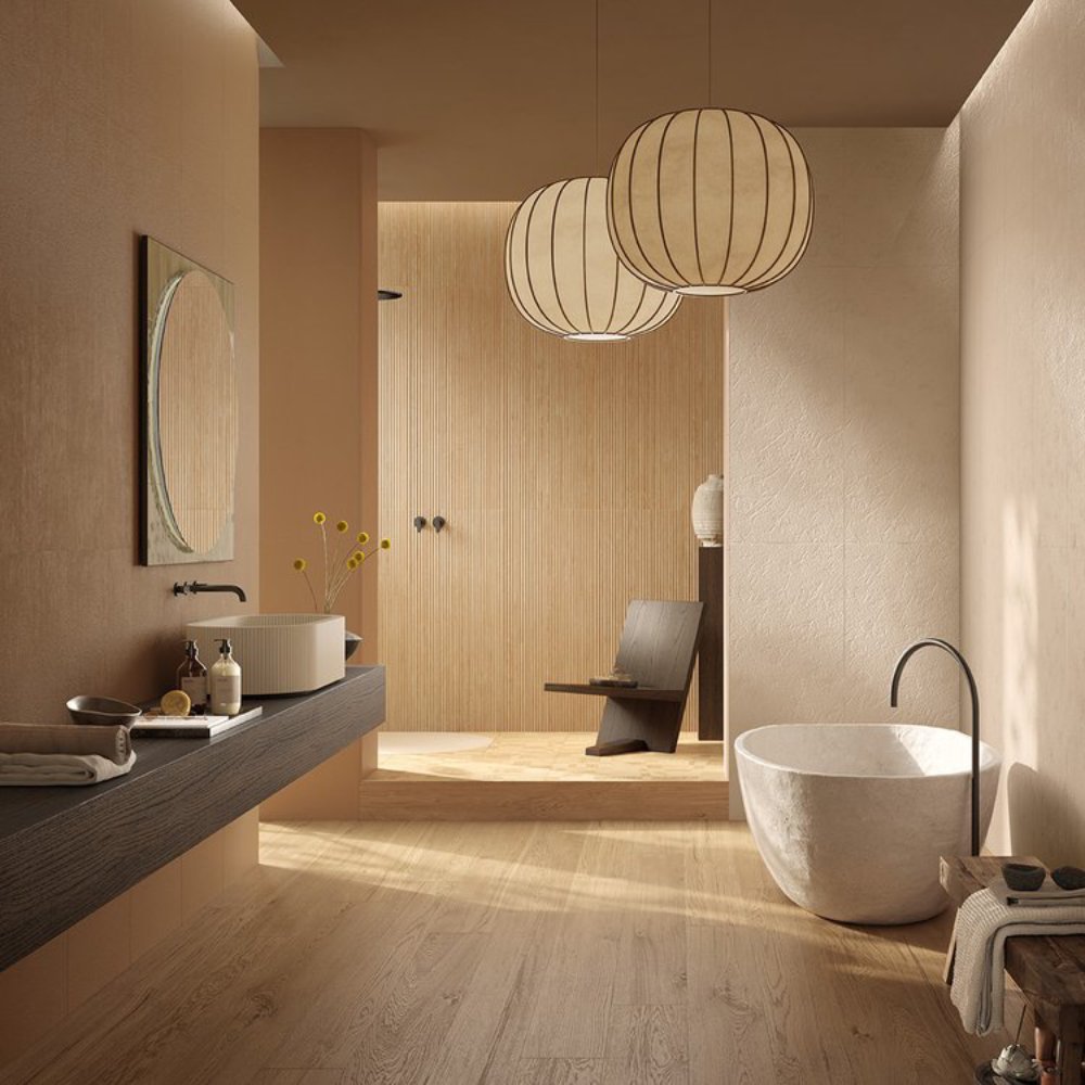 Faïence rectifiée TC GROOVE OAK Matt 50x120 cm
