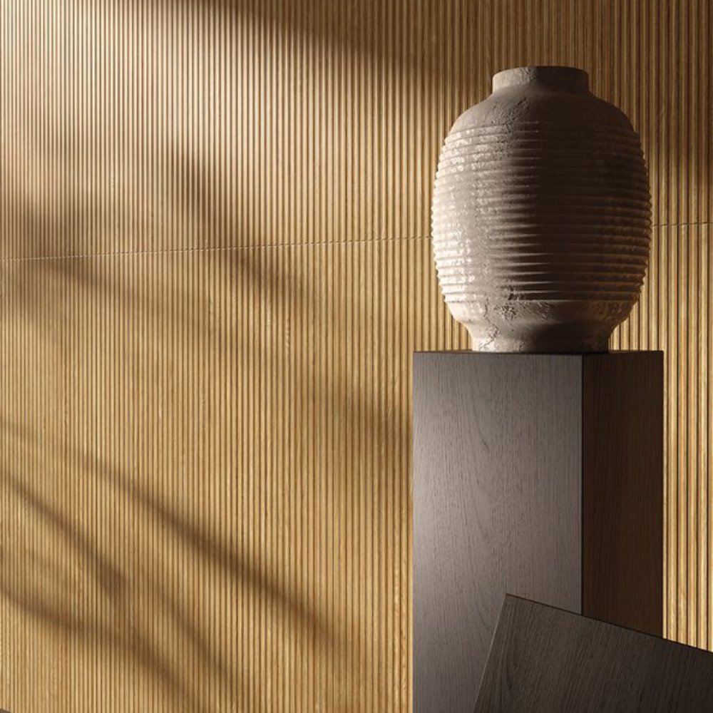 Faïence rectifiée TC GROOVE OAK Matt 50x120 cm
